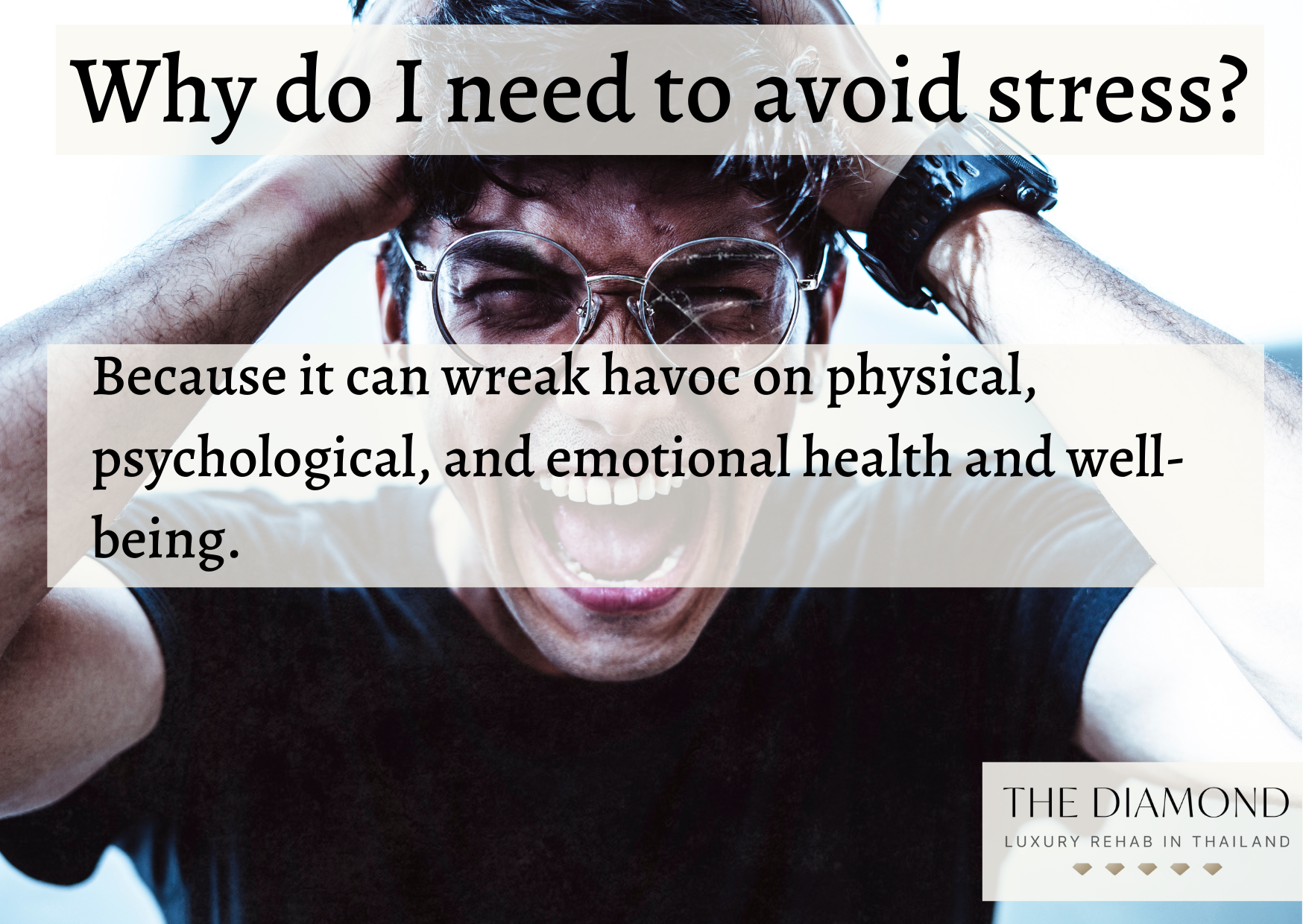 15 Ways on How to Avoid Stress - The Diamond Rehab Thailand