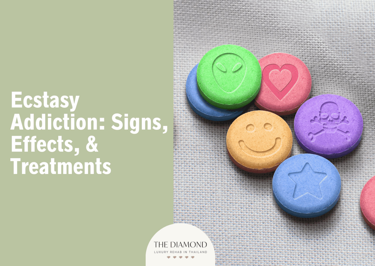 Ecstasy addiction: signs, effects, and treatments - The Diamond Rehab ...