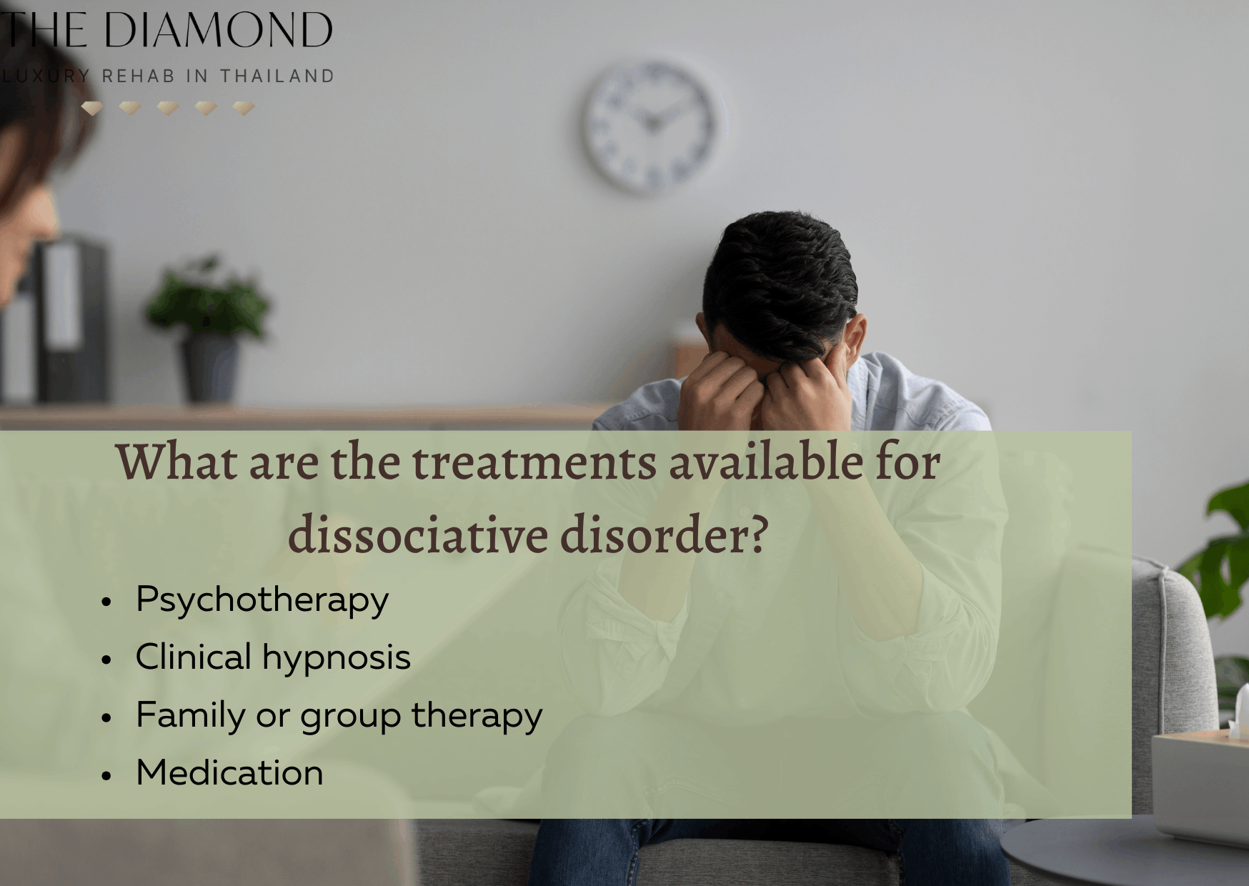 Dissociative disorder: symptoms, causes and treatments - The Diamond ...