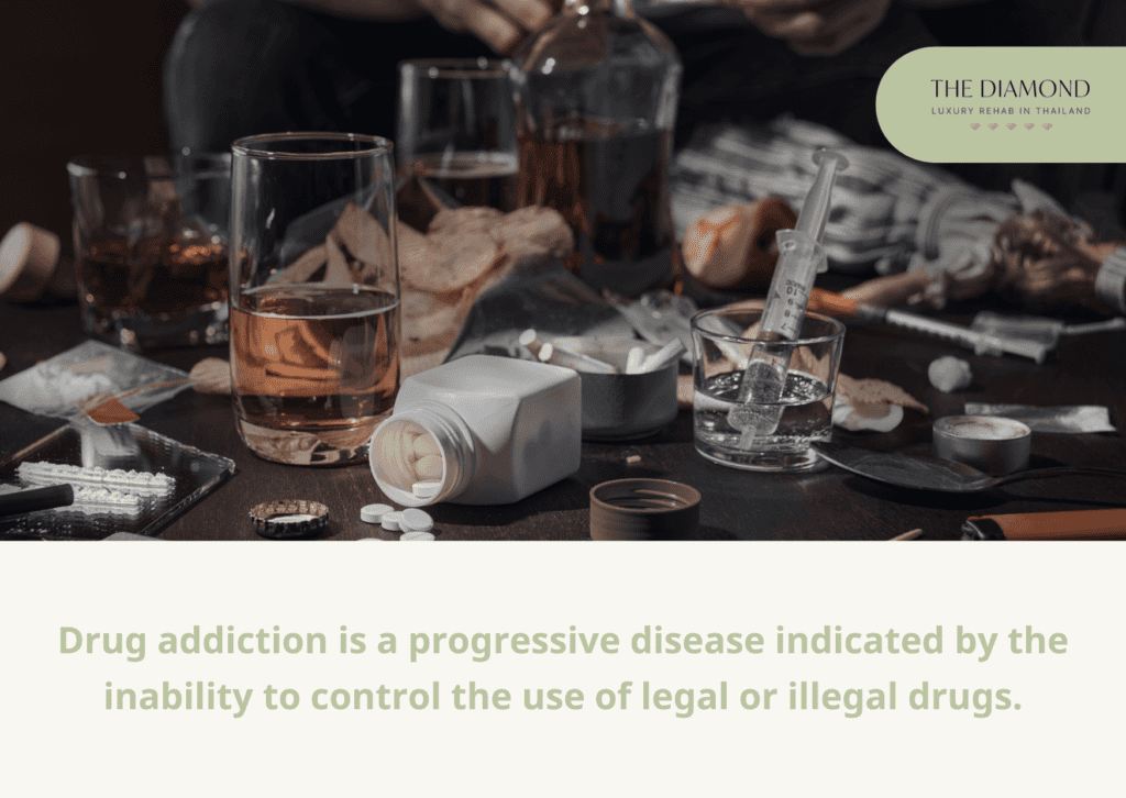Drug addiction: symptoms, causes, and effects - The Diamond Rehab Thailand