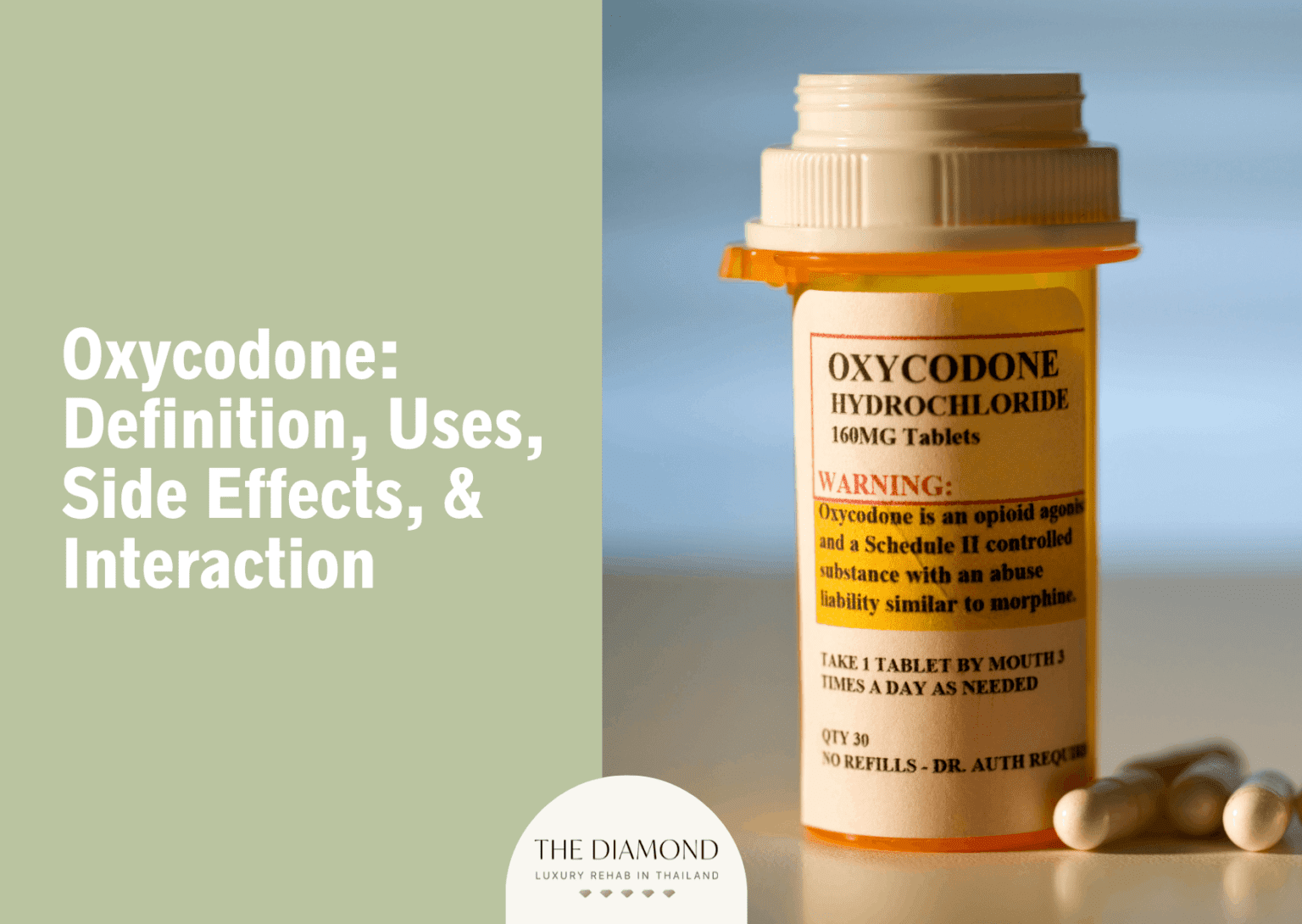 Oxycodone: definition, uses, side effects, and interaction - The ...