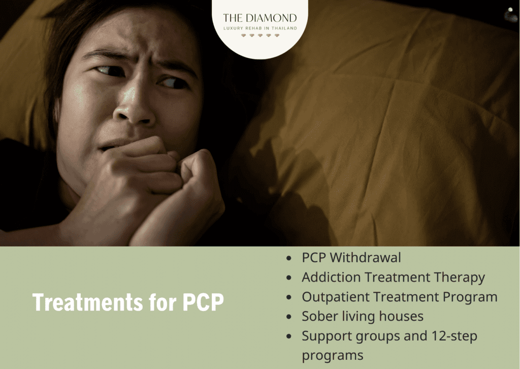 PCP addiction symptoms and treatment - The Diamond Rehab Thailand