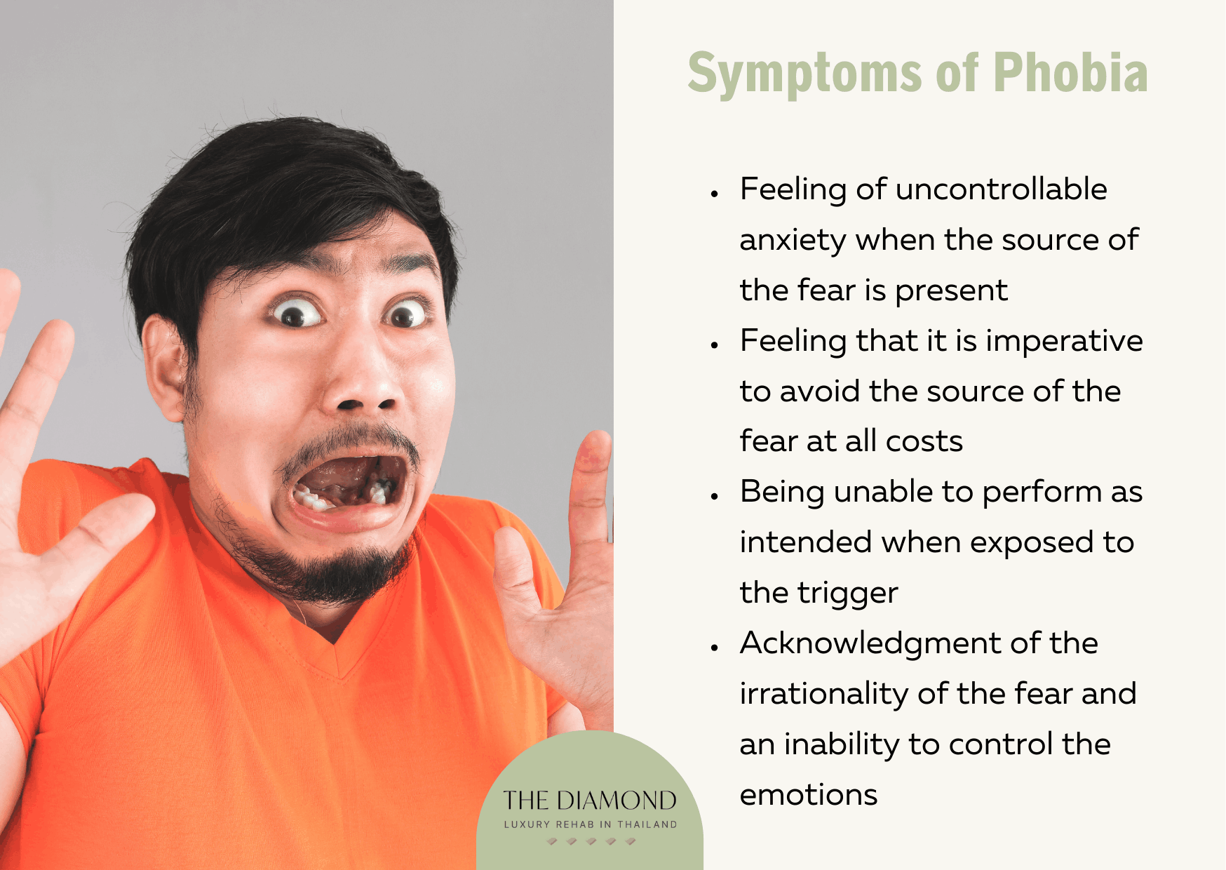 Phobia: definition, causes, symptoms, and treatment - The Diamond Rehab Thailand