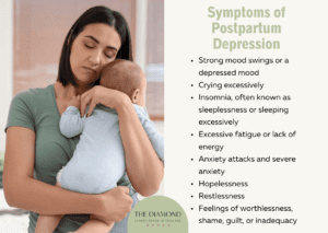 Postpartum depression: causes, symptoms, and treatments - The Diamond ...