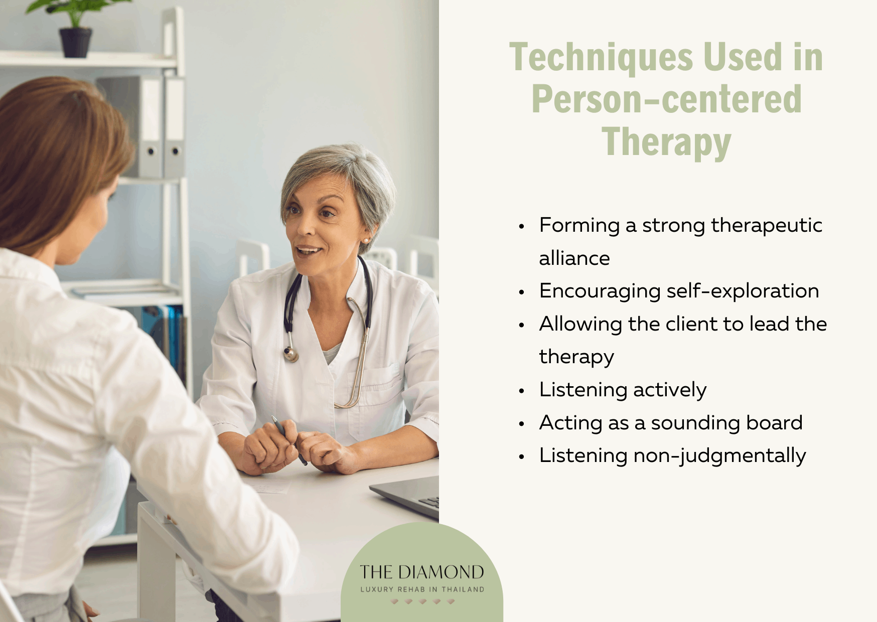 Person-centered therapy: definition, goal, techniques, uses, and ...