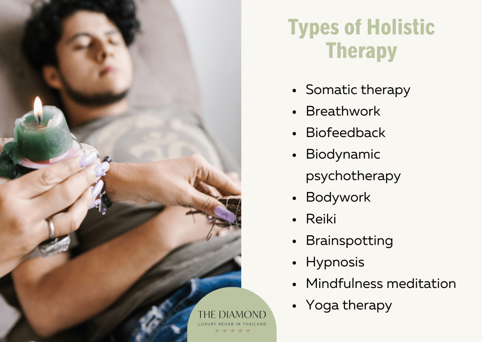 Holistic therapy in addiction treatment: definition, types, benefits ...