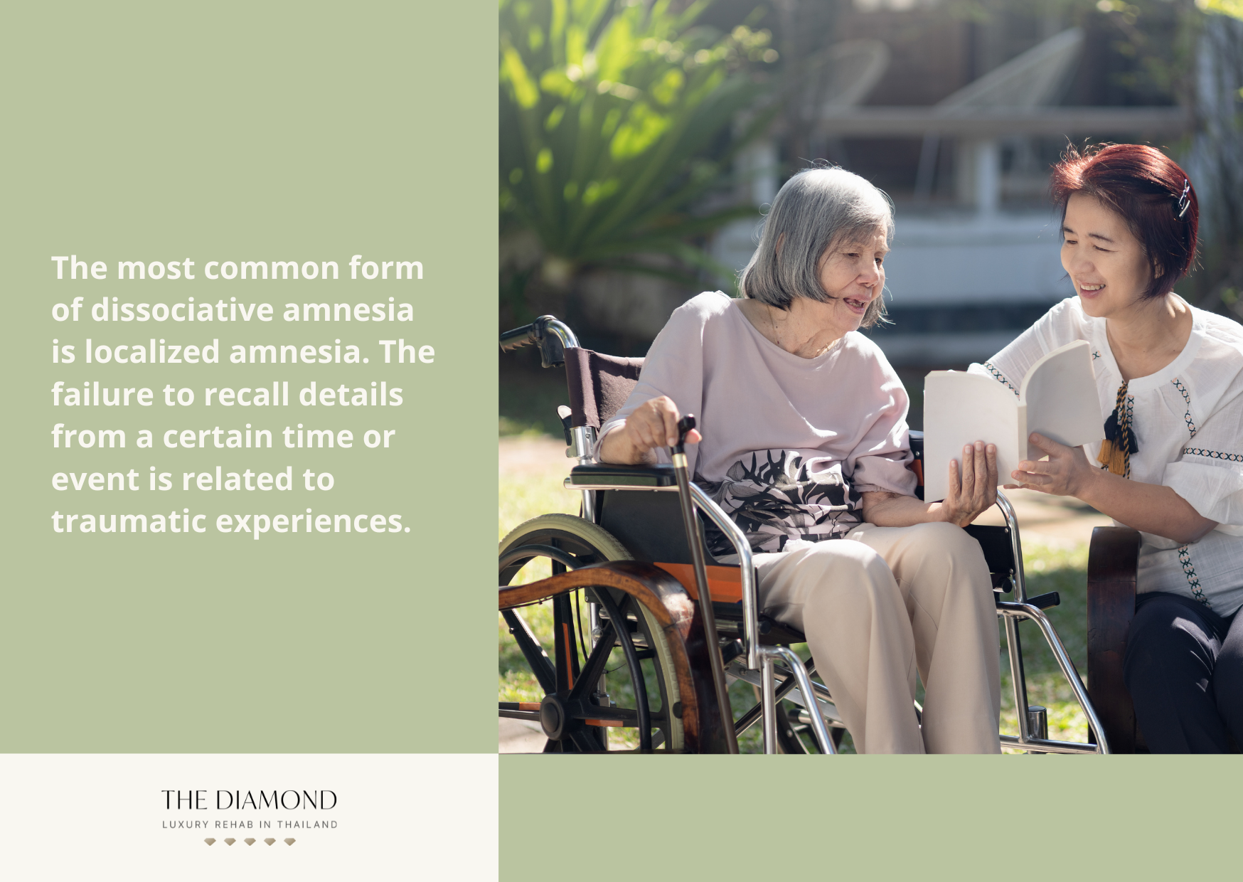 Dissociative amnesia: causes, symptoms and treatments - The Diamond ...