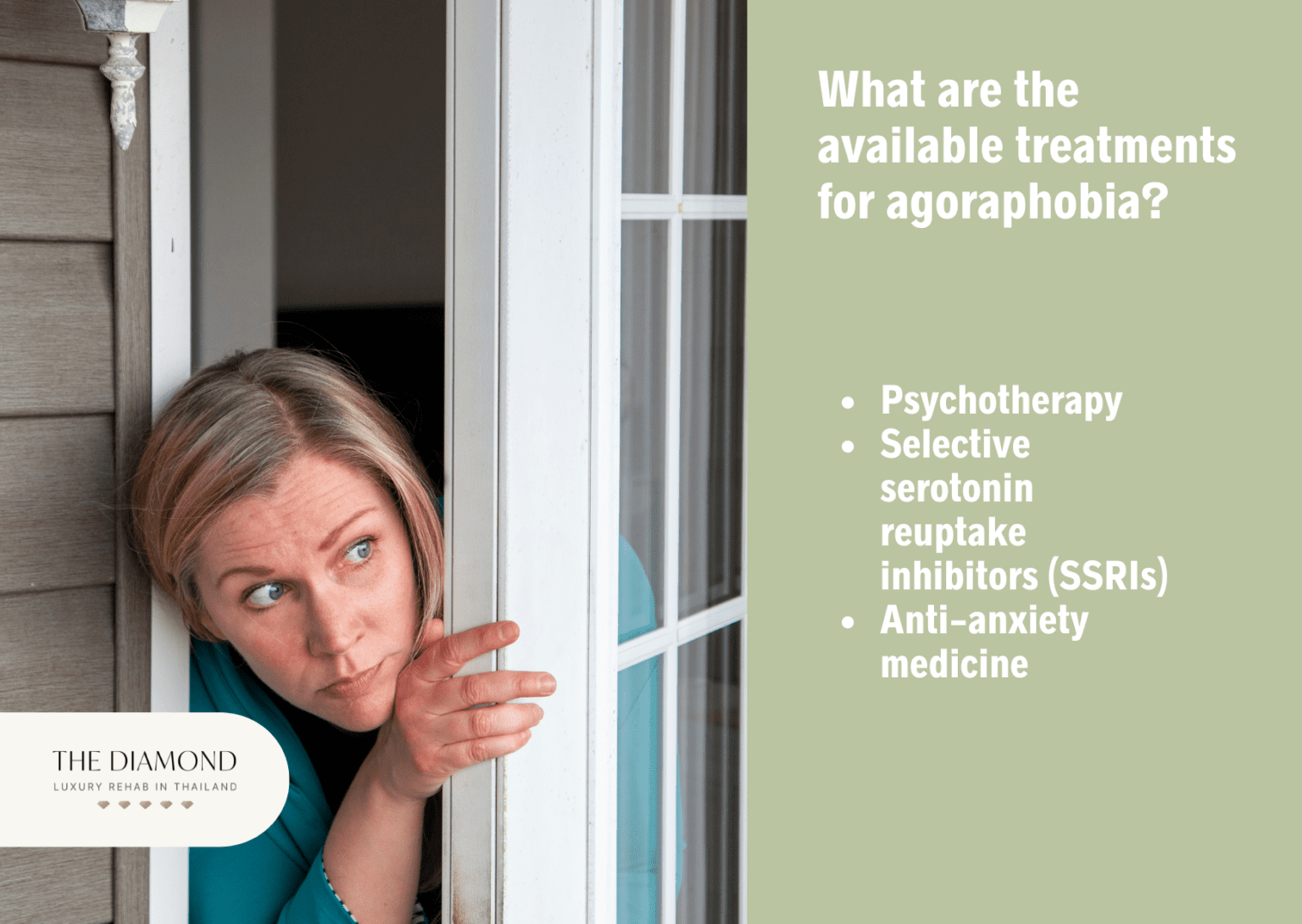 Agoraphobia: definition, causes, symptoms, and treatments - The Diamond Rehab Thailand