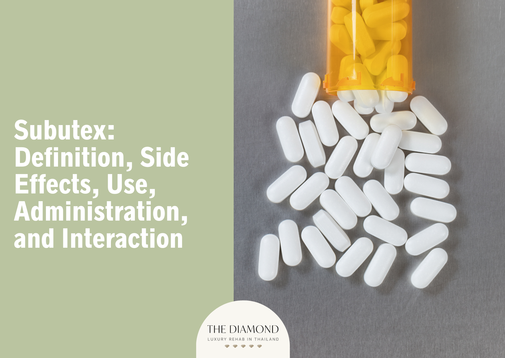 Subutex: definition, side effects, use, administration, and interaction ...