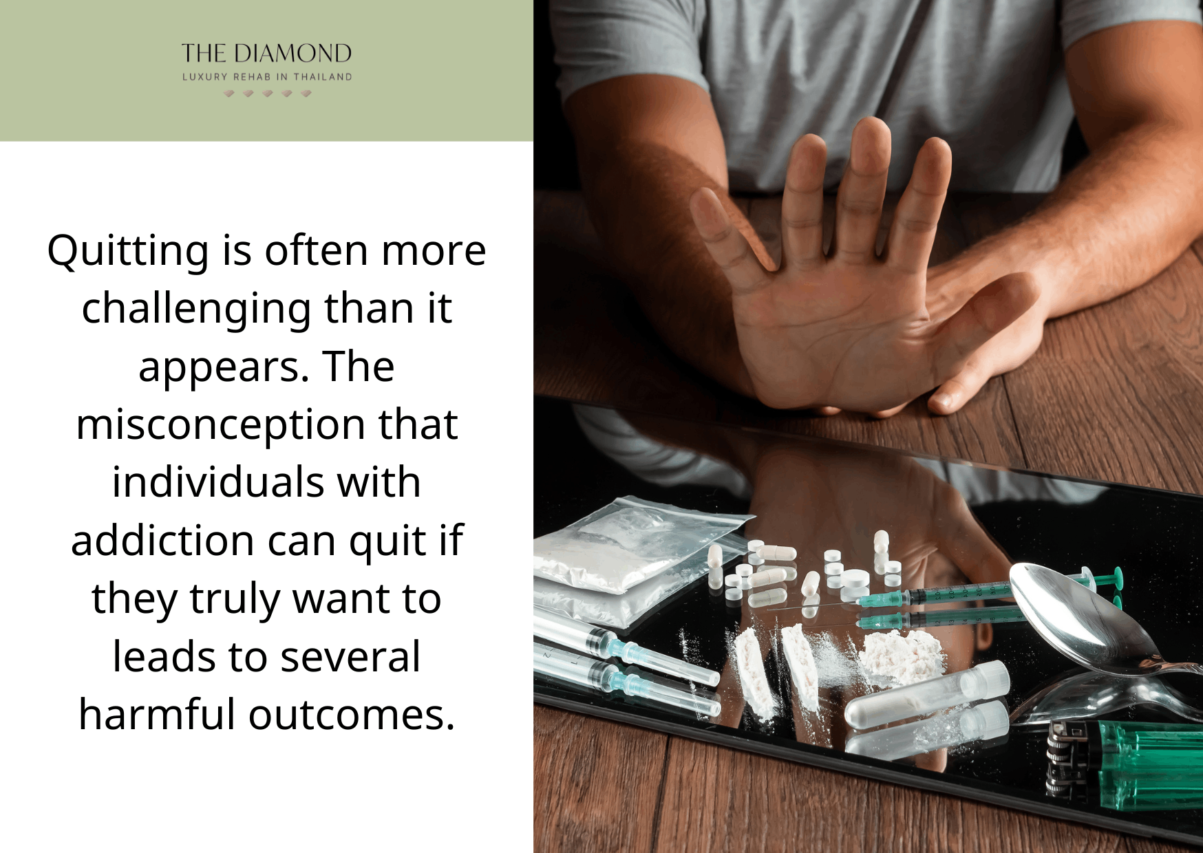 12 Misconceptions about addiction - The Diamond Rehab Thailand