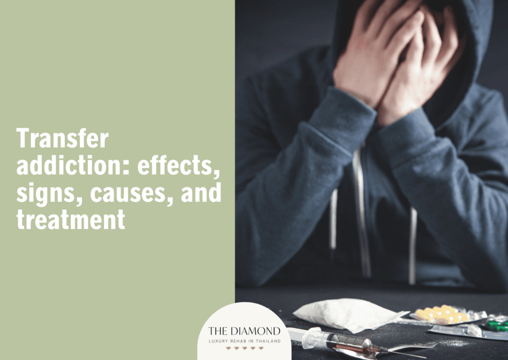 Transfer addiction: effects, signs, causes, and treatment - The Diamond ...