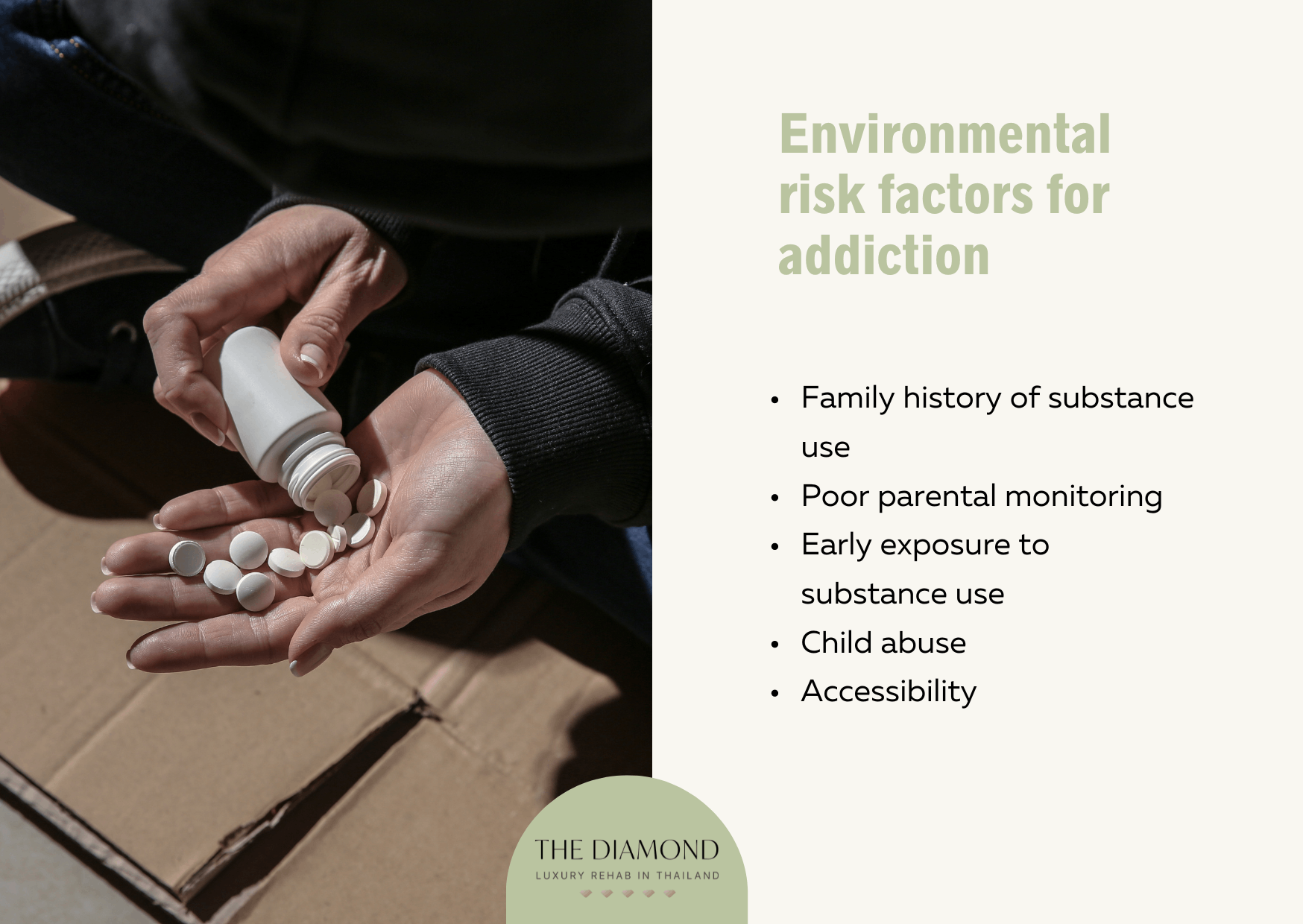 Risk factors for addiction - The Diamond Rehab Thailand