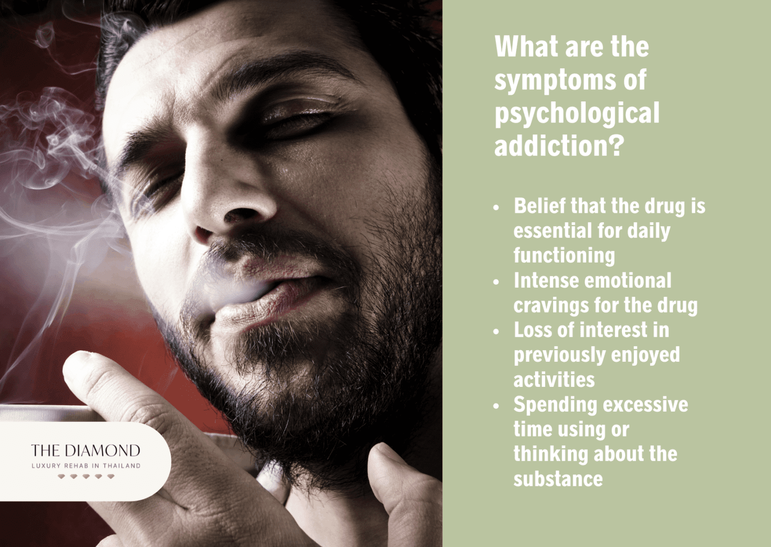 Psychological addiction: symptoms, causes, withdrawal, and treatment ...