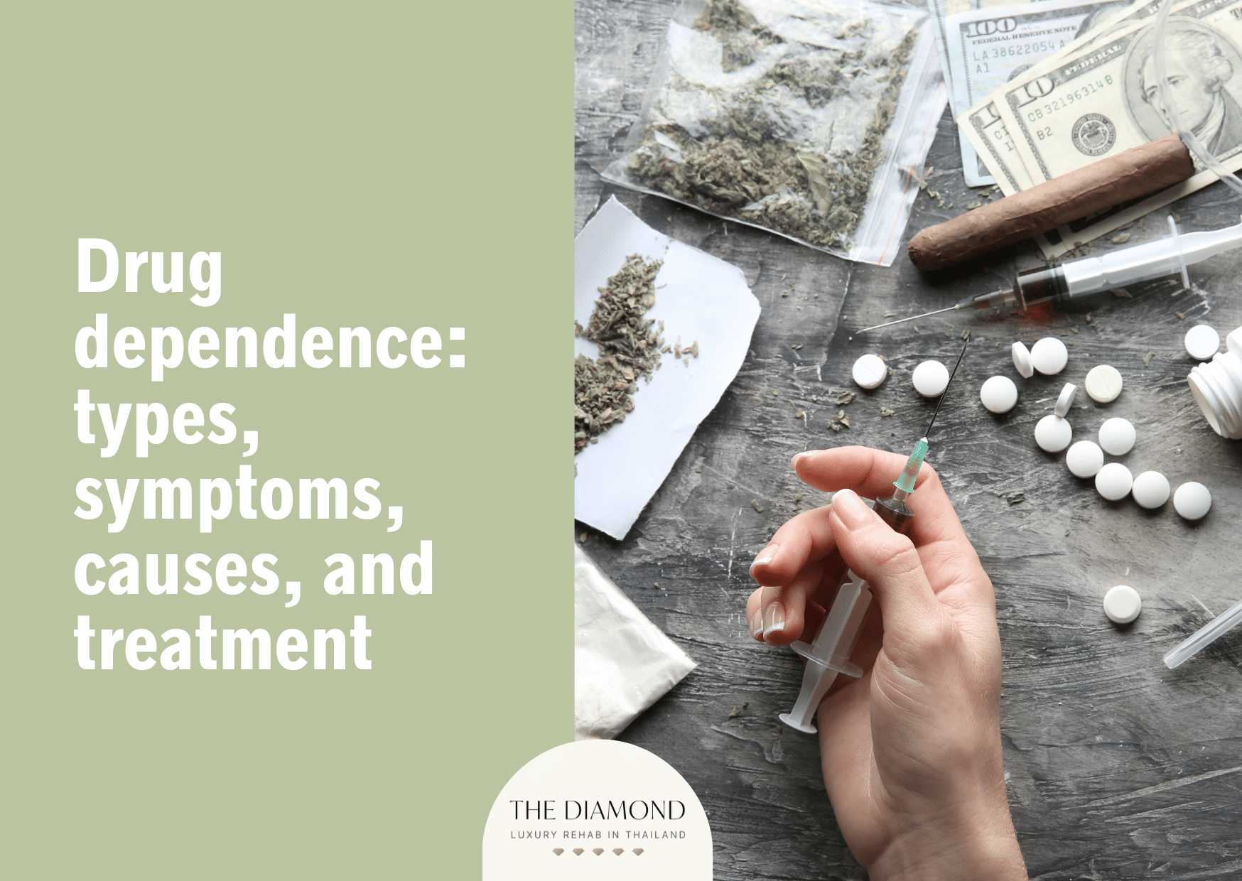 Drug dependence: types, symptoms, causes, and treatment - The Diamond ...