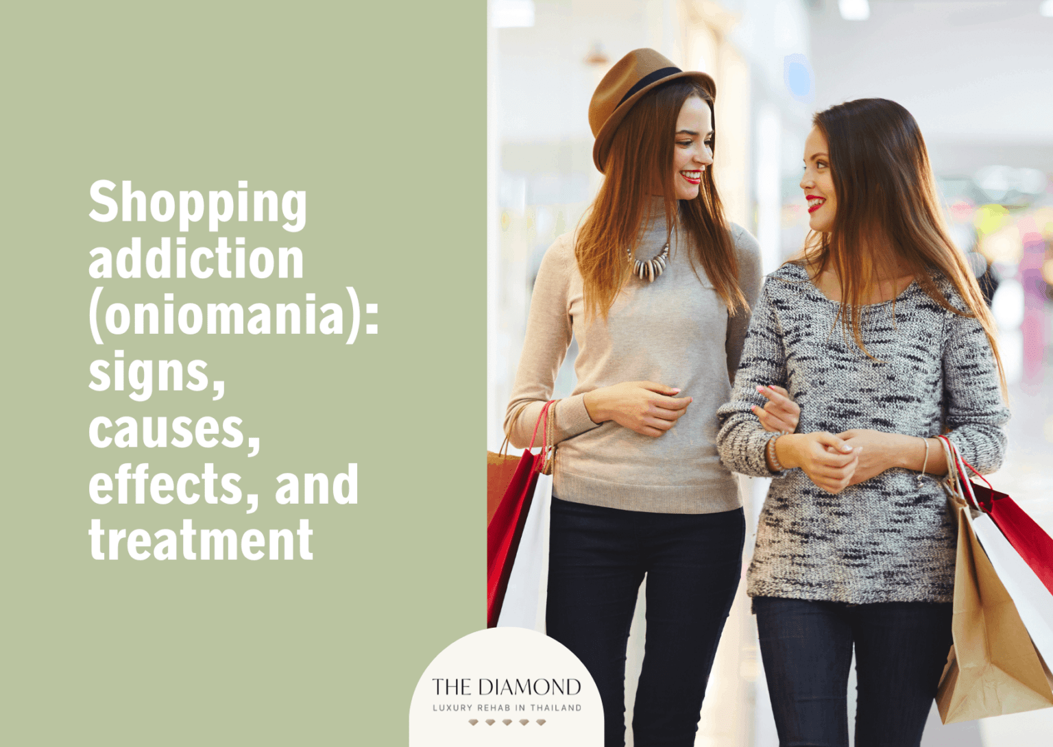Shopping addiction (oniomania): signs, causes, effects, and treatment ...