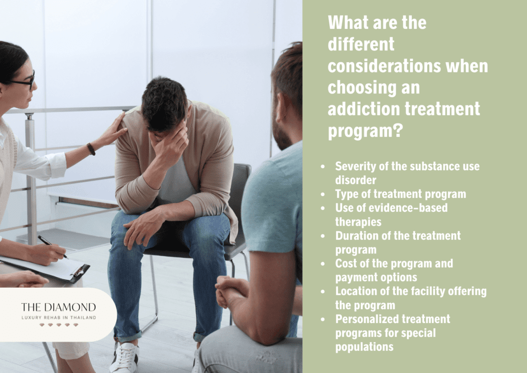 Types of addiction treatment - The Diamond Rehab Thailand
