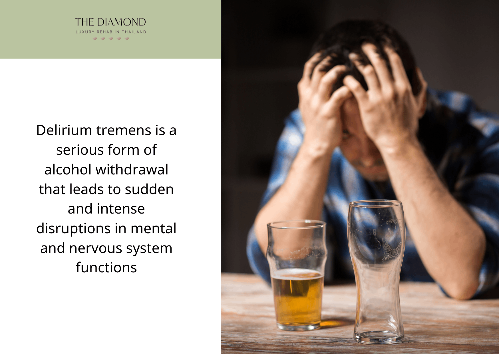 Alcohol withdrawal: symptoms, causes, timeline, complications, and ...