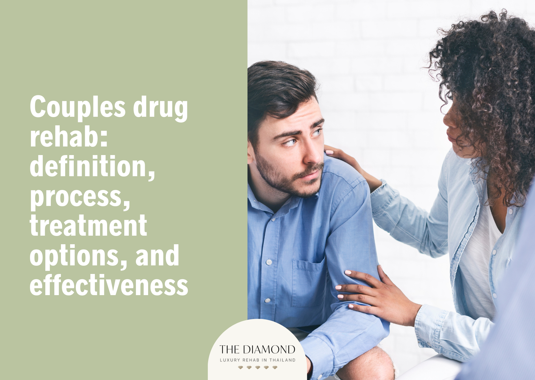 Couples drug rehab: definition, process, treatment options, and ...