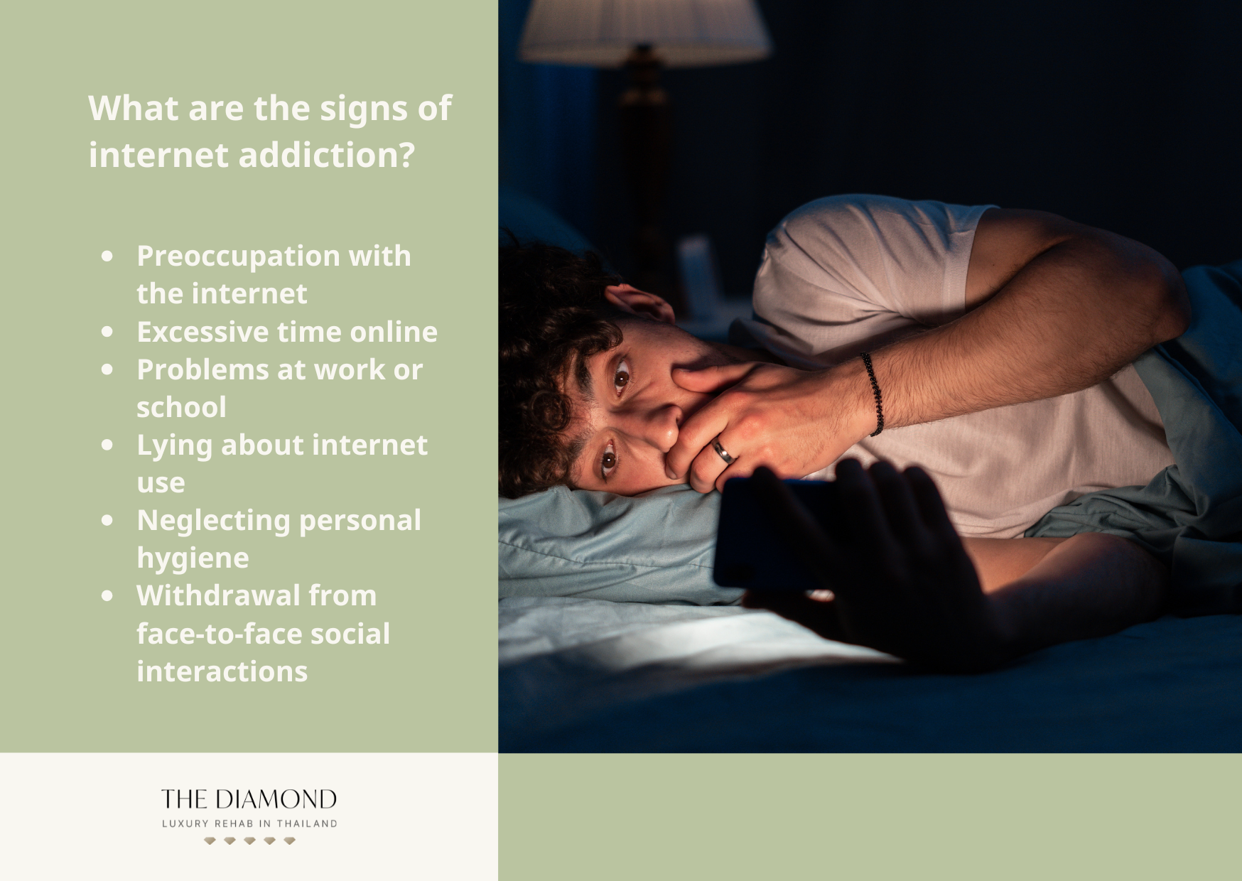 Internet addiction: symptoms, signs, causes, effects, and treatments ...