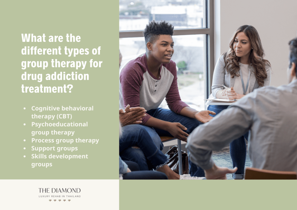 Group therapy for drug addiction treatment: definition, how it works ...