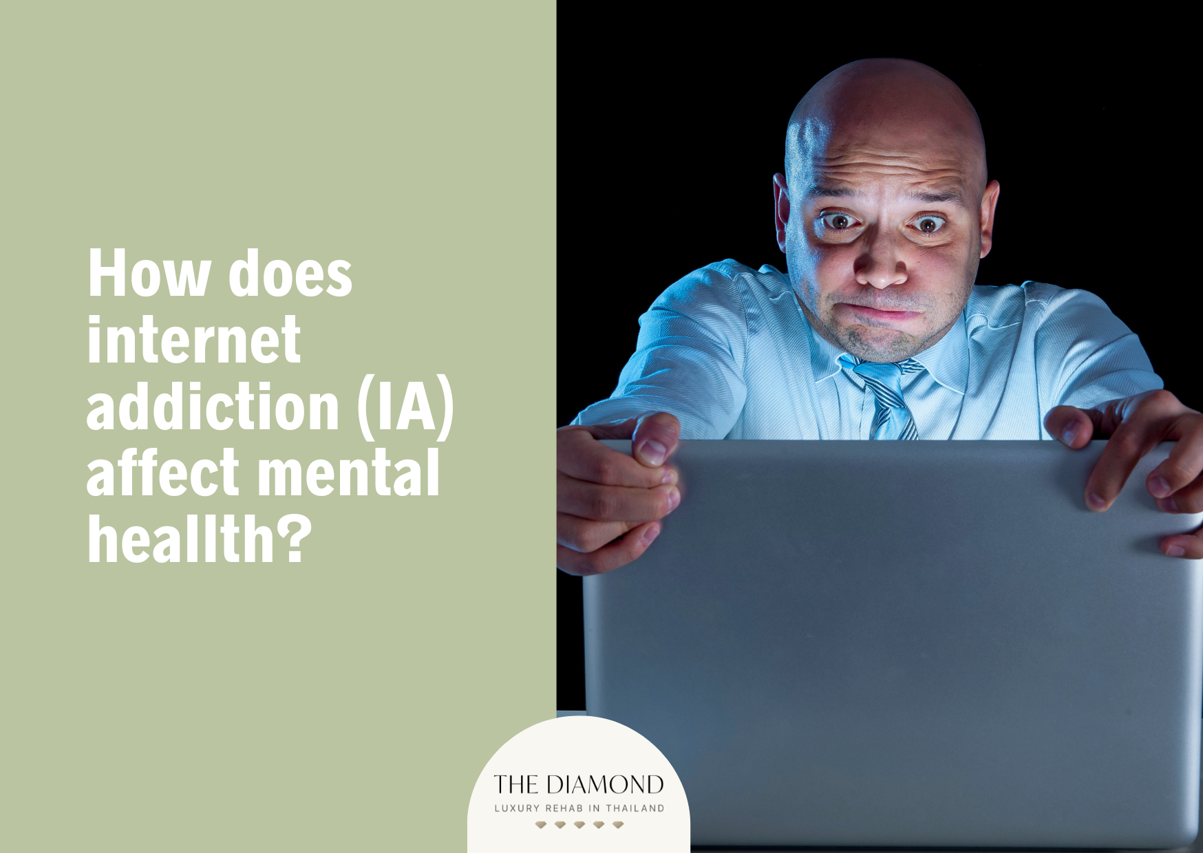 How does internet addiction (IA) affect mental health? - The Diamond ...