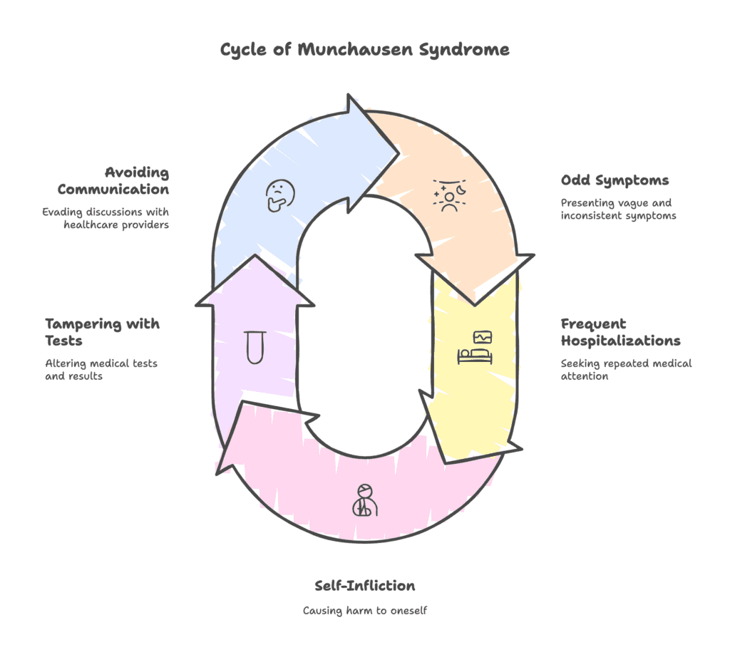 Munchausen syndrome (factitious disorder imposed on self): definition ...