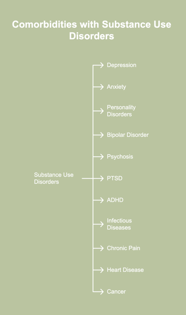 Comorbidities with substance use disorders: definition, effects ...